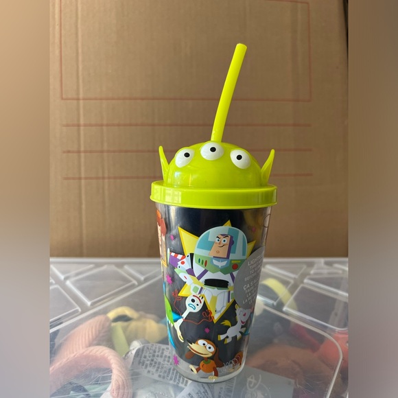 Disney | Kitchen | Pixar Toy Story Alien Sipper Cup W Straw Disneyland ...
